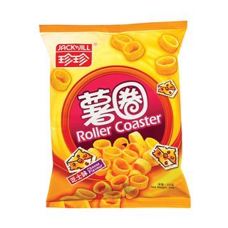 JACK'n JILL - Cheese Flavoured Roller Coaster Potato Rings 65g | YesStyle