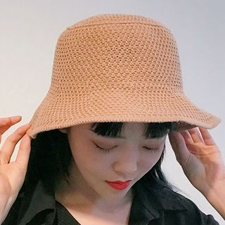 Skycap - Linen-Blend Bucket Hat | YesStyle