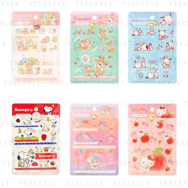 Sanrio - DIY Stickers - 19 Types | YesStyle