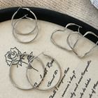 Gold Beam - Hoop Earring | YesStyle