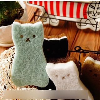 Homy Bazaar - Animal Kitchen Sponge 4pcs | YesStyle