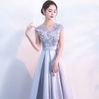 Wonhi - Sleeveless Lace Evening Gown | YesStyle