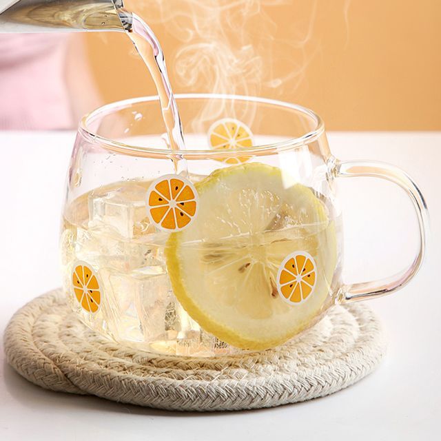 Popcorn - Print Glass Drinking Cup | YesStyle