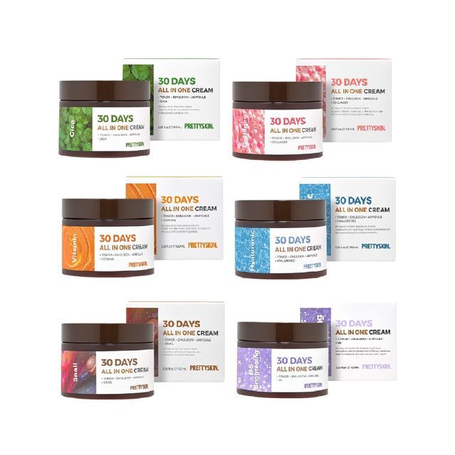 Pretty skin - 30 Days All In One Cream - 6 Types | YesStyle