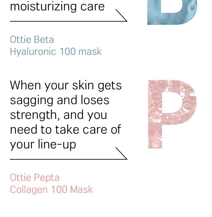 Buy Ottie - 100 Mask - 4 Types in Bulk | AsianBeautyWholesale.com