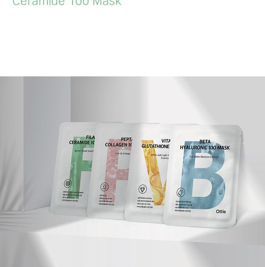 Buy Ottie - 100 Mask - 4 Types in Bulk | AsianBeautyWholesale.com