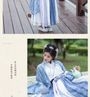 Nuwa - Hanfu Set: Light Jacket + Long-Sleeve Top + Maxi Skirt + Scarf ...