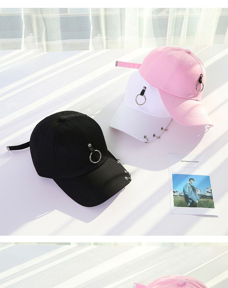 Skycap Ring Detail Baseball Cap | YesStyle