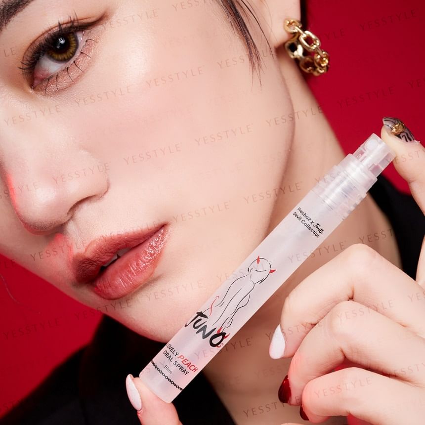 Buy FreshO2 - Juno Devil Collection Lovely Peach Oral Spray in Bulk ...