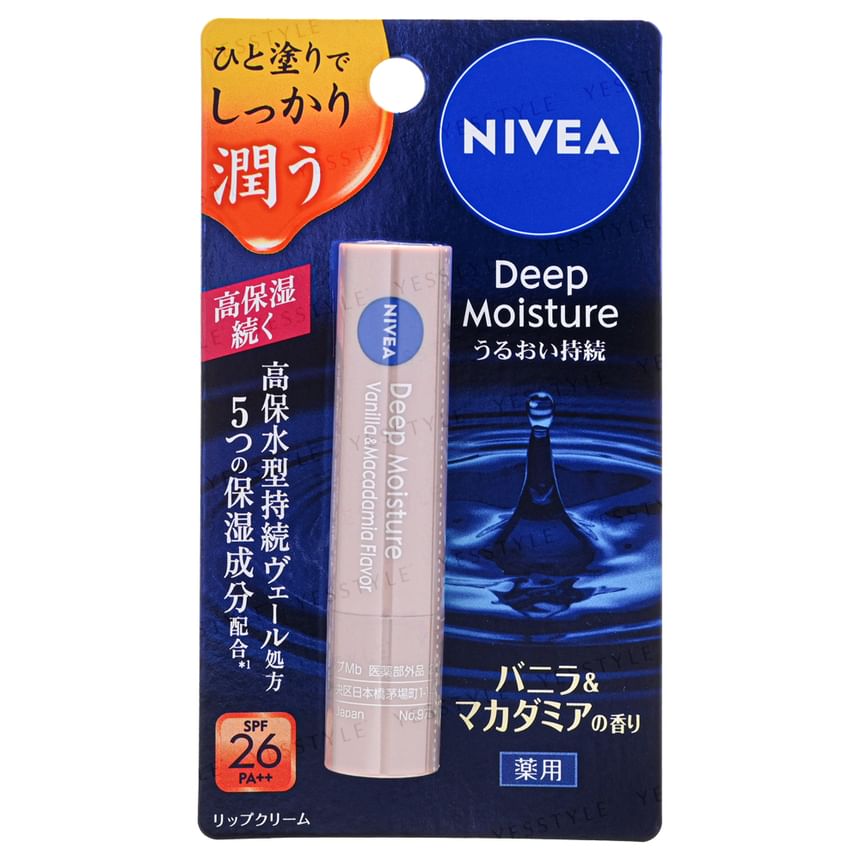 Buy Nivea Japan - Deep Moisture Lip Balm SPF 26 PA++ in Bulk ...