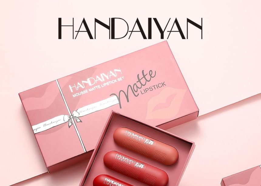 Buy HANDAIYAN - Mousse Matte Lipstick 6 Colors Set in Bulk ...