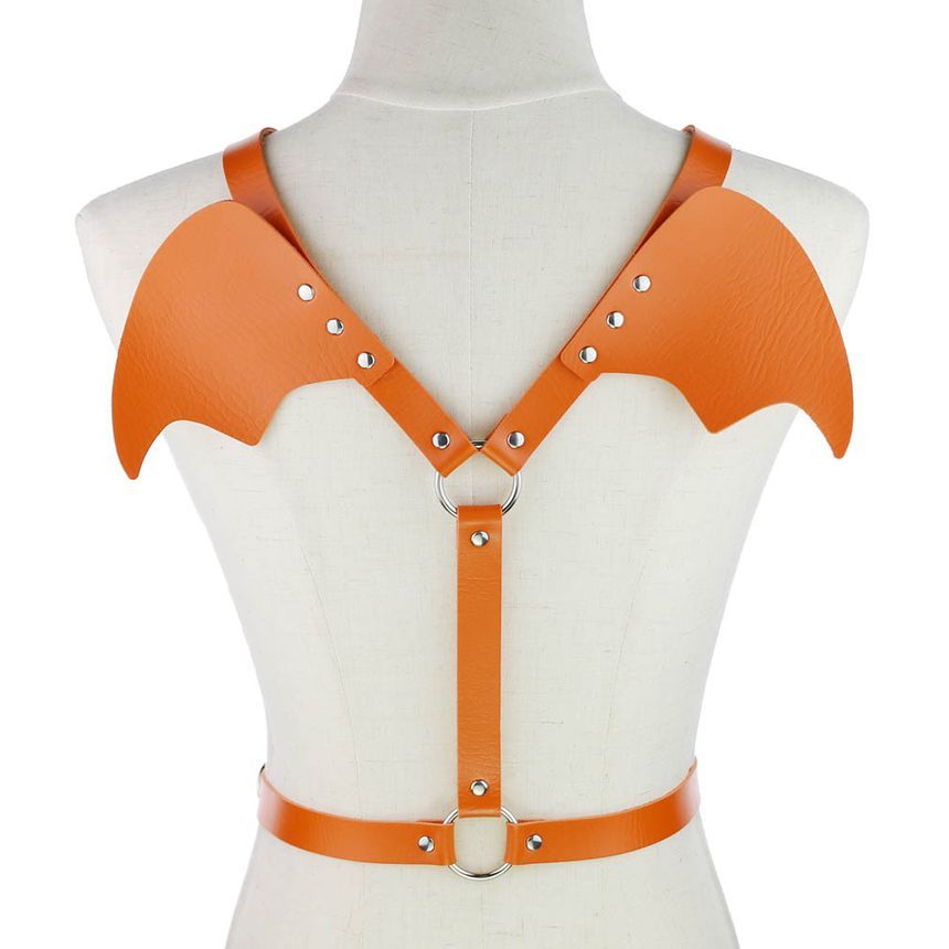 Sohma Faux Leather Bat Body Harness Belt | YesStyle