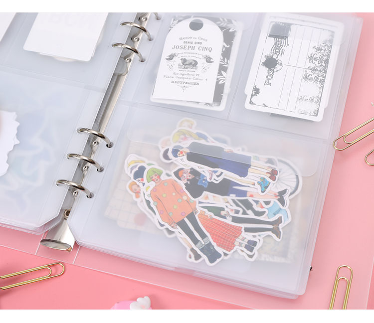 Hegma A6 / A5 Ring Binder Sticker / Masking Tape Album | YesStyle