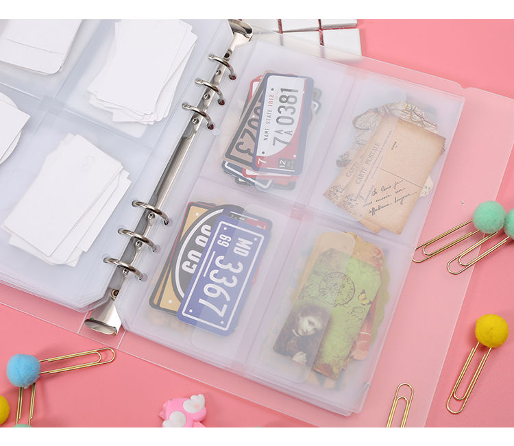 Hegma A6 / A5 Ring Binder Sticker / Masking Tape Album | YesStyle