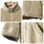 Brigitte - Plain Zip Teddy Jacket | YesStyle