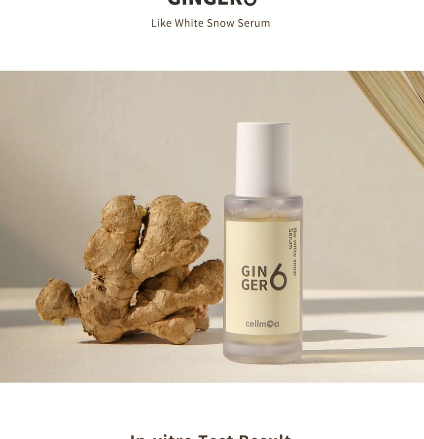 Buy GINGER6 - Like White Snow Serum in Bulk | AsianBeautyWholesale.com