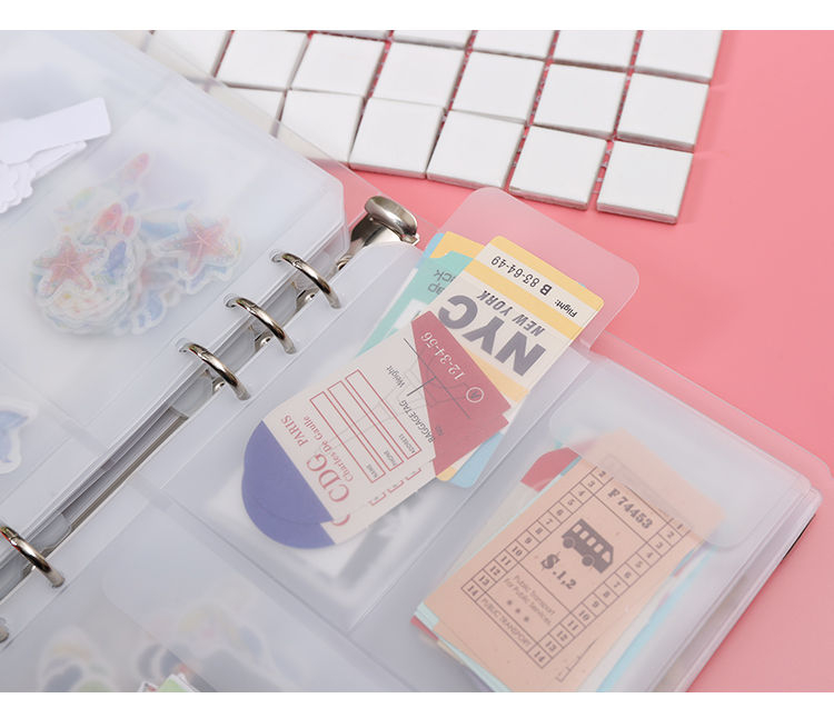 Hegma A6 / A5 Ring Binder Sticker / Masking Tape Album | YesStyle