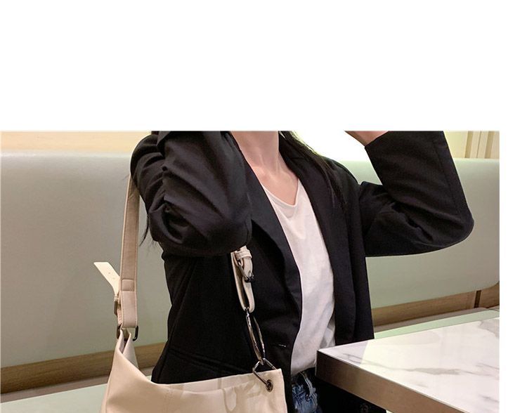 TZ Faux Leather Tote Bag | YesStyle