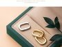 A’ROCH - 925 Sterling Silver Oval Hoop Earrings | YesStyle