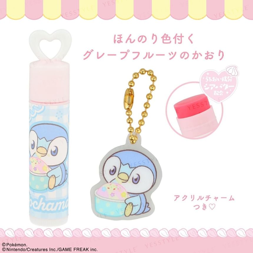 Buy SHOBIDO - Pokemon Pokepeace Pochama Charm Lip Balm (x6) (Bulk Box ...