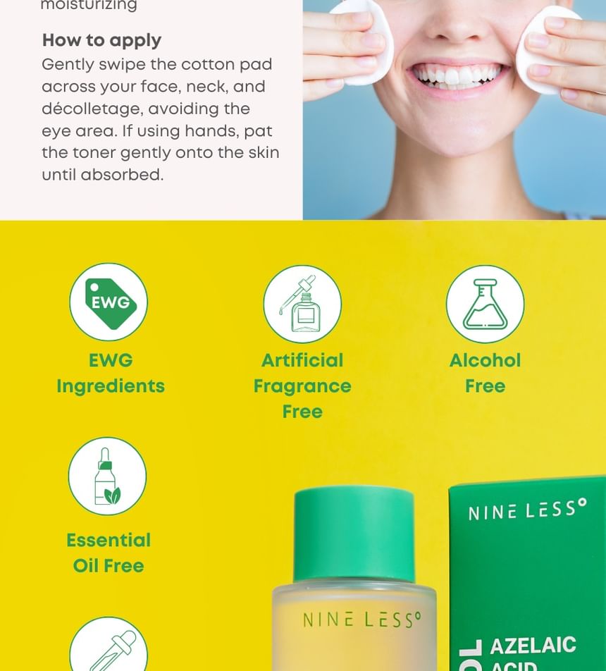 Buy NINELESS - A-Control Azelaic Acid Toner in Bulk ...