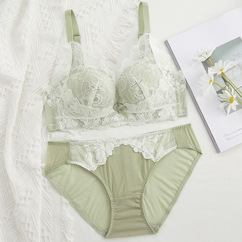 SESH Wireless Lace Bra / Panties / Set | YesStyle