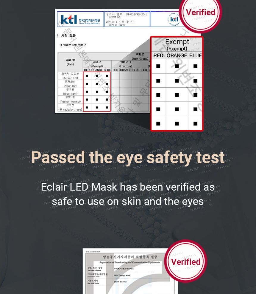 Buy ECLAIR - LED Therapy Mask in Bulk | AsianBeautyWholesale.com