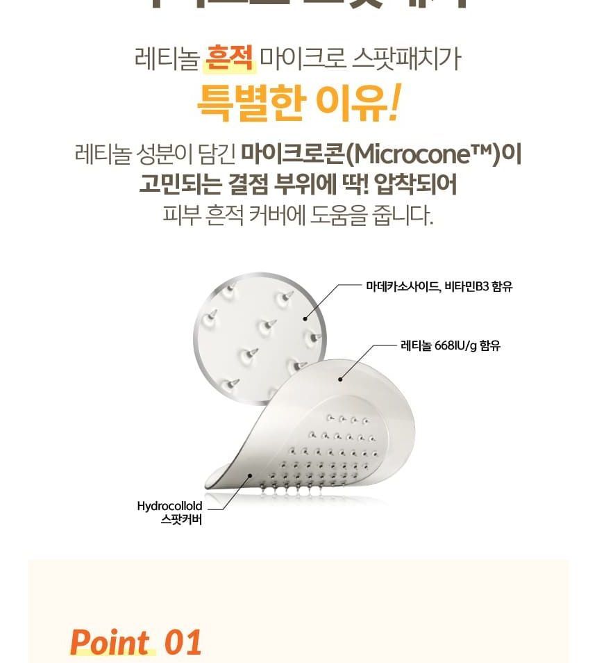 Buy BIOHEAL BOH - Vitamin Retinol Repair Micro Spot Patch Storage Pack (x40) (Bulk Box) in Bulk ...