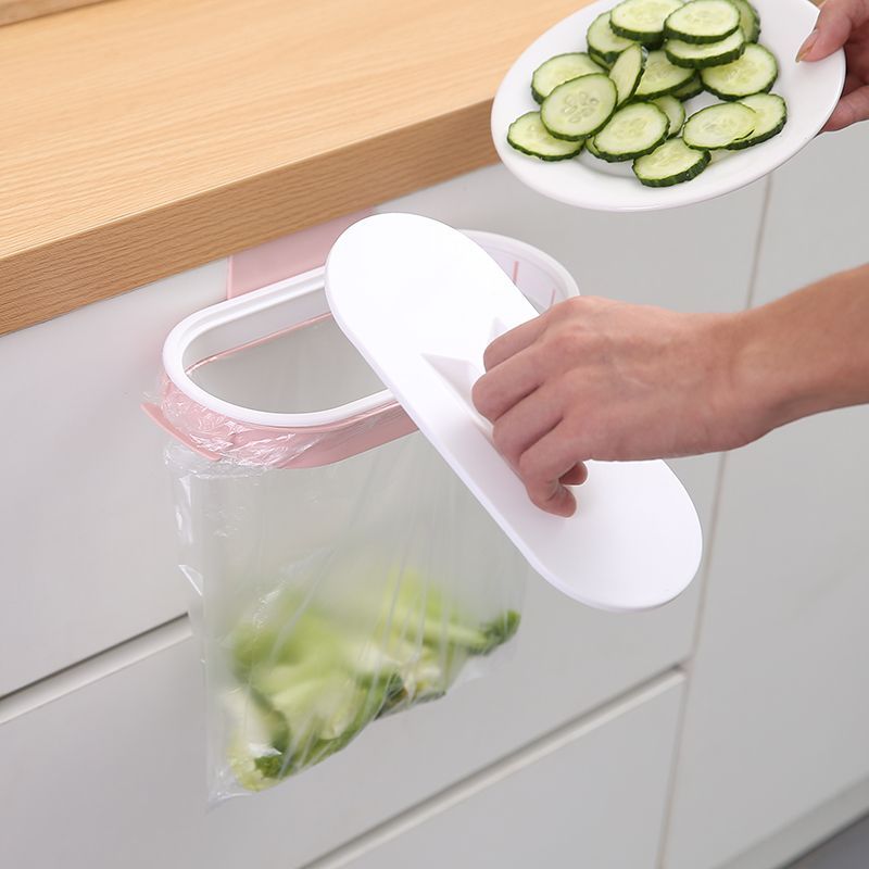 Yulu Plastic Over The Door Trash Bag Holder | YesStyle
