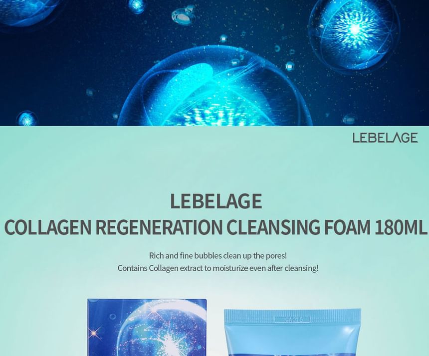 Buy LEBELAGE - Collagen Regeneration Cleansing Foam in Bulk ...