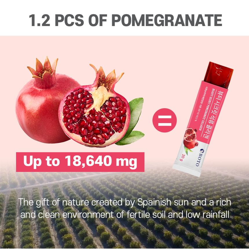 Buy BOTO - Beauty Secret Pomegranate Collagen in Bulk ...