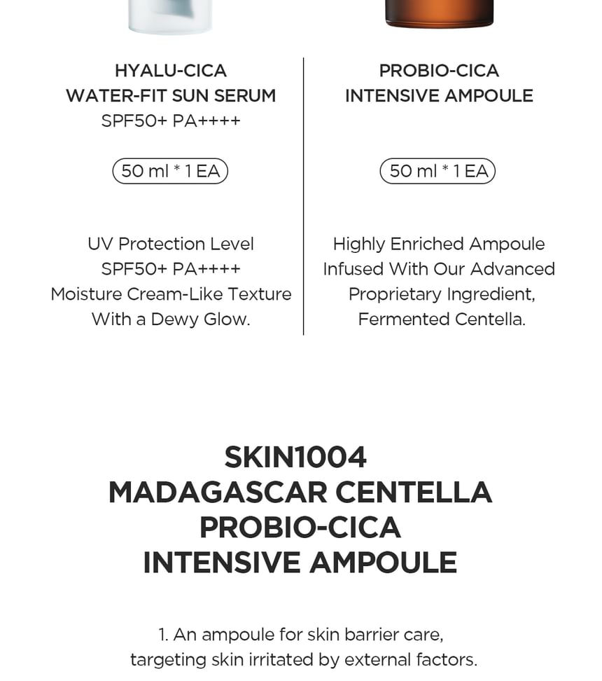 Buy SKIN1004 - Madagascar Centella Glow 1004 Duo Set in Bulk ...