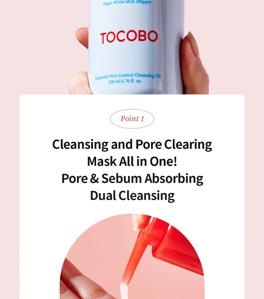 Buy TOCOBO - Calamine Pore Control Cleansing Oil in Bulk ...