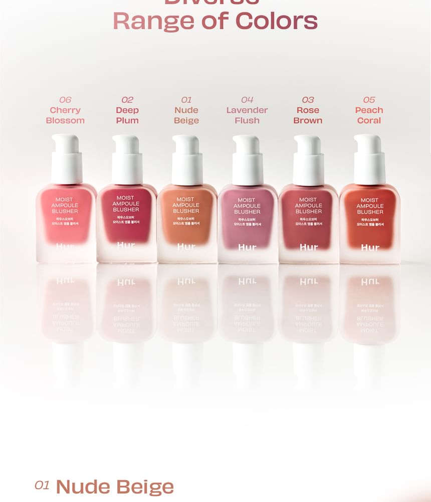 Buy House of Hur - Moist Ampoule Blusher - 6 Colors (x25) (Bulk Box) in ...