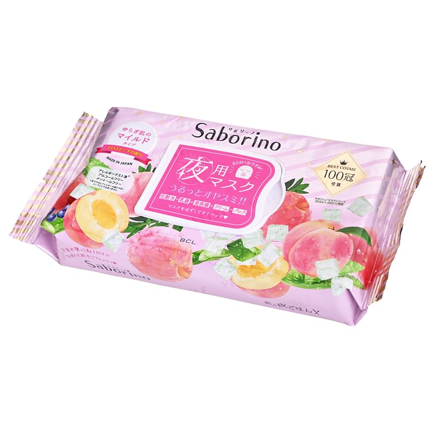 Buy BCL - Saborino Night Mask Aloe & Peach Leaf in Bulk ...