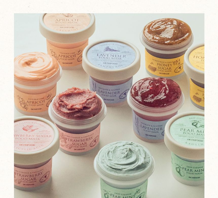 Buy SKINFOOD - Food Mask - 5 Types in Bulk | AsianBeautyWholesale.com