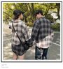 Azure - Couple Matching Plaid Shirt | YesStyle