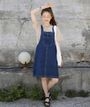 Shimi - Denim Jumper Dress | YesStyle