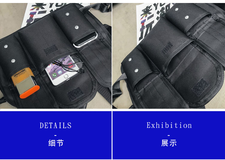 SUNMAN Chest Rig Fanny Pack | YesStyle