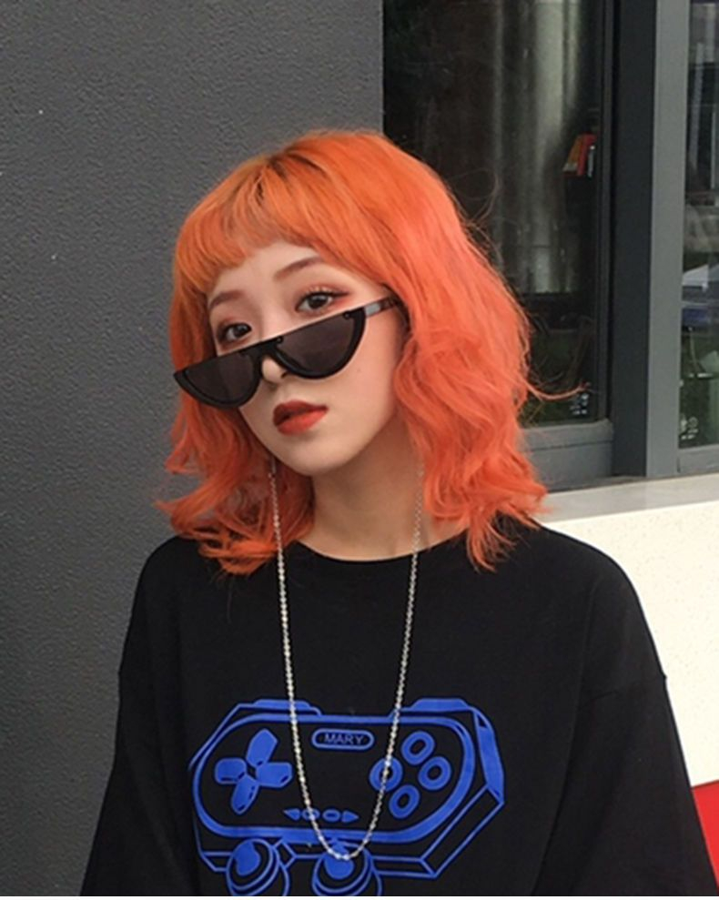 Jellyfish Medium Full Wig - Curly / Straight | YesStyle