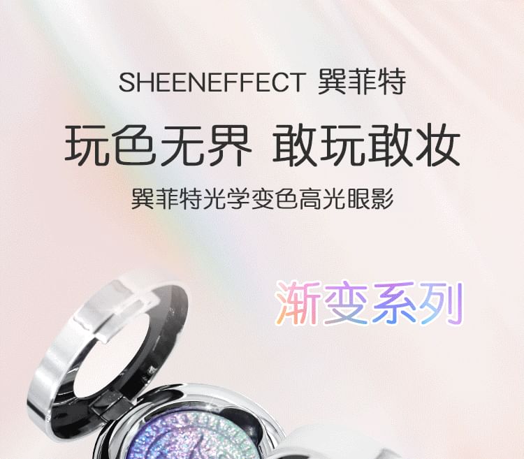 Buy SheenEffect - 3-Color Gradient Series Chameleon Eyeshadow - 5 Types ...