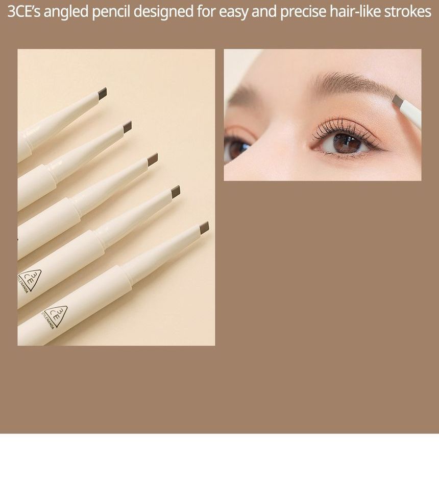 Buy 3CE - Easy Brow Designing Pencil - 5 Colors in Bulk ...