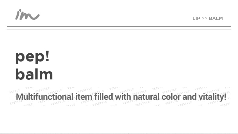 Buy I'M MEME - I'm Pep! Balm - 5 Colors (x50) (Bulk Box) in Bulk ...