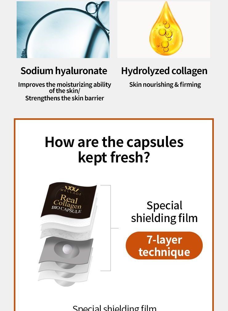 Buy WELLAGE - Real HA Bio Lift One Day Kit 7-Day Set in Bulk ...