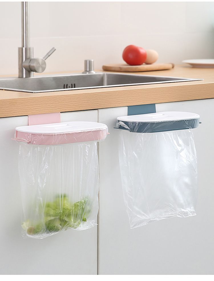 Yulu Plastic Over The Door Trash Bag Holder | YesStyle