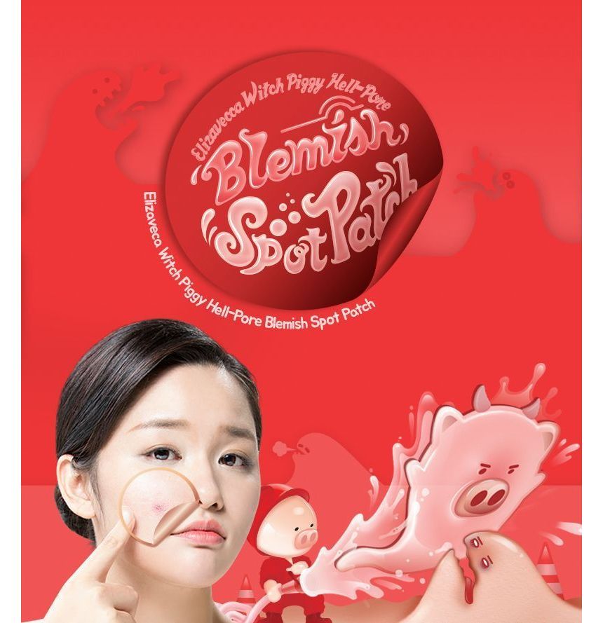 Buy Elizavecca - Witch Piggy Hell Pore Blemish Spot Patch (x100) (Bulk ...