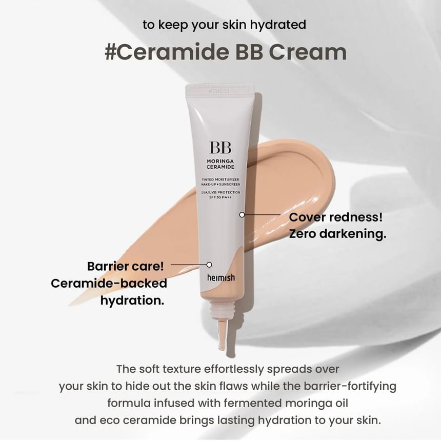 Buy heimish - Moringa Ceramide BB Cream - 8 Colors in Bulk ...