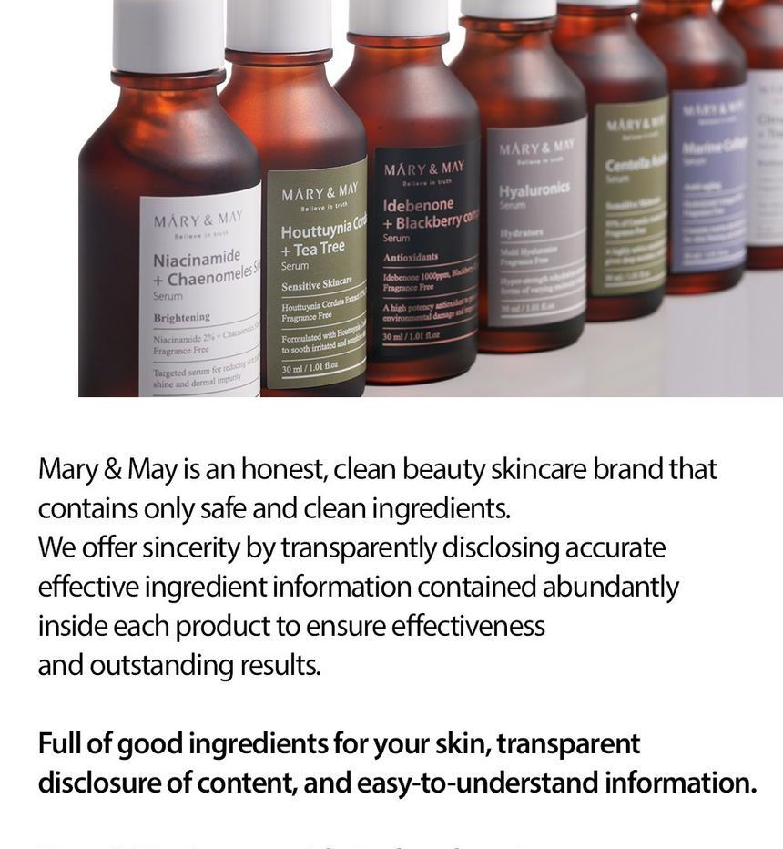 Buy Mary&May - Idebenone + Blackberry Complex Serum in Bulk ...