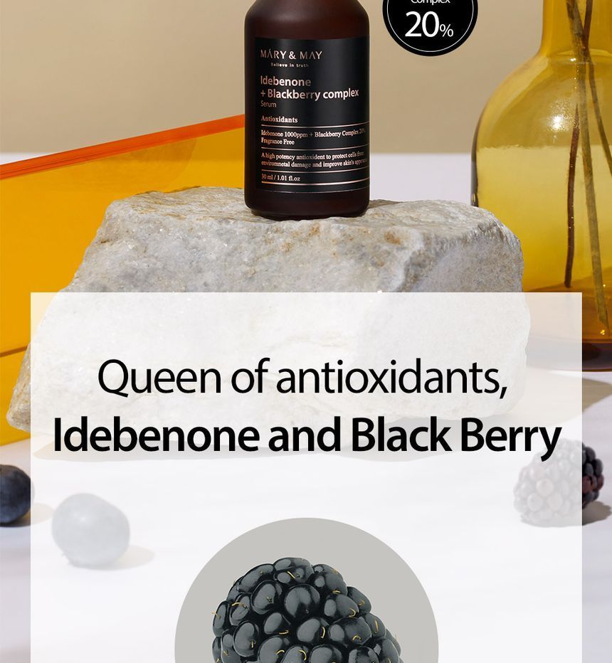 Buy Mary&May - Idebenone + Blackberry Complex Serum in Bulk ...