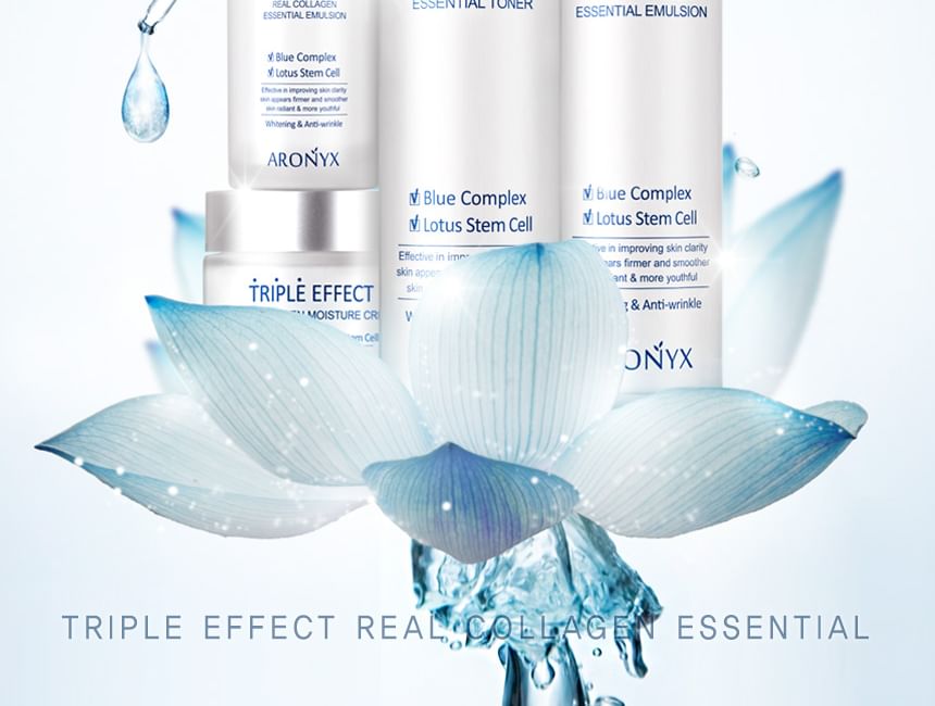 Buy MediFlower - ARONYX Triple Effect Real Collagen Essential Emulsion ...